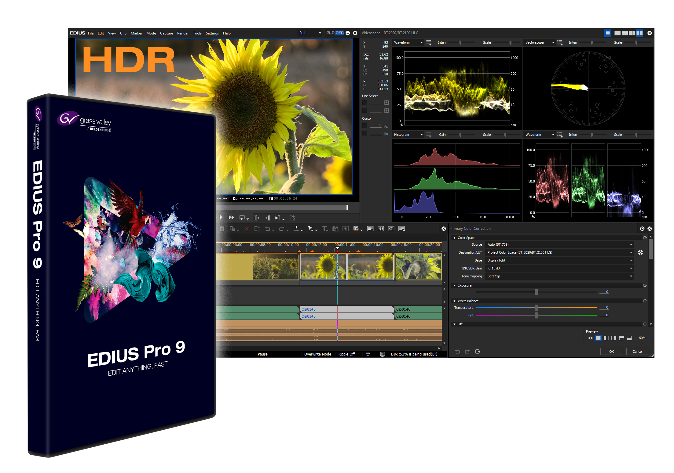 Slashcam News : Grass Valley EDIUS 9.40 available