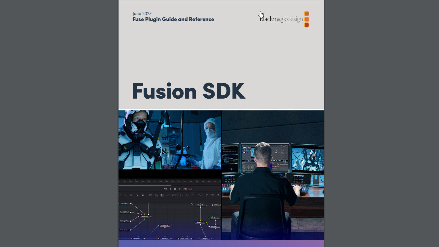 Slashcam News : Programming plugins for DaVinci Resolve with the Fusion Fuse SDK
