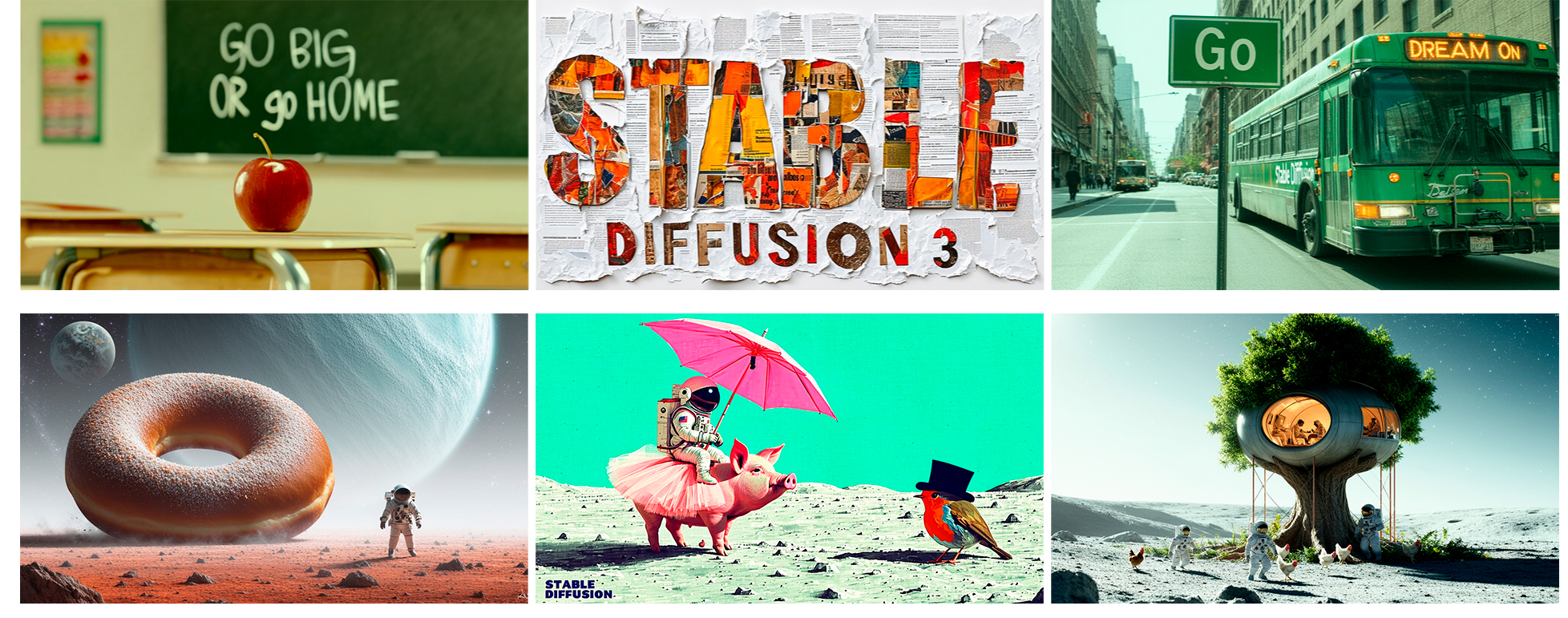 Slashcam News : Open source AI image generator - Stable Diffusion 3 ...