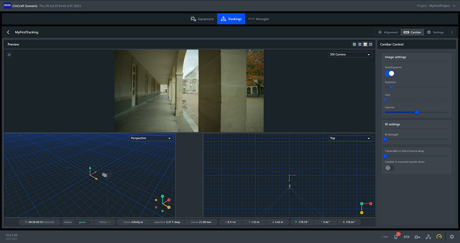 Slashcam News : Zeiss introduces CinCraft Scenario for real-time camera tracking
