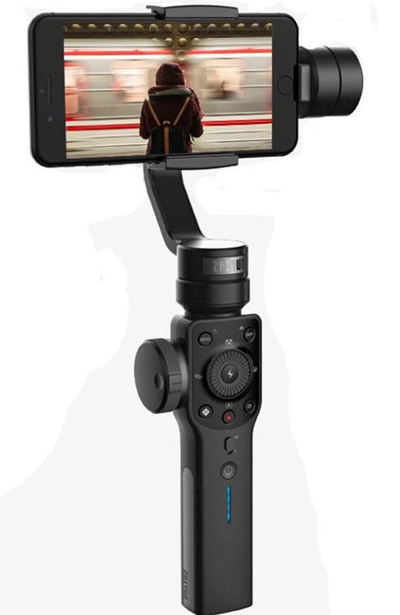 Slashcam News : Zhiyun Smooth 4 Smartphone Gimbal with focus/zoom dial