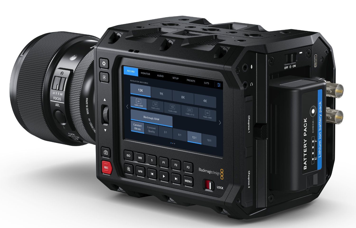 Slashcam News : Blackmagic delivers PYXIS 12K - Compact cine camera with 12K full-frame sensor