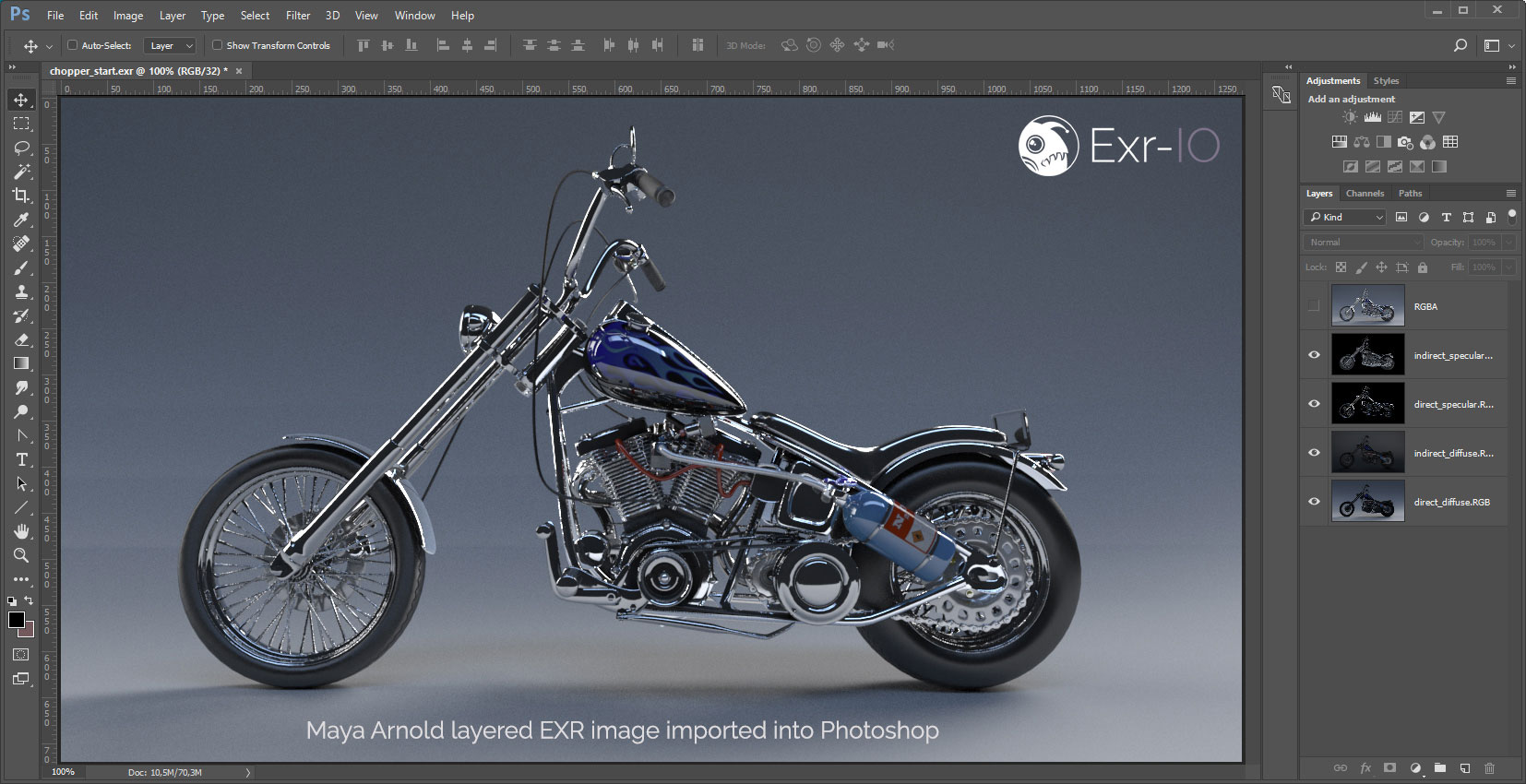 Openexr Import Export Für Photoshop Exr Io