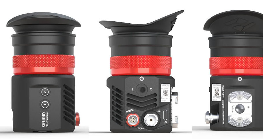 Elektronischer Sucher: Neuer Kinefinity Eagle SDI EVF für Cine-Kameras vorgestellt