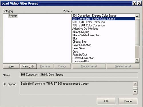 Test : Canopus ProCoder 2.0: Filter