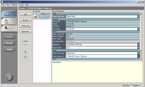 Test : Canopus ProCoder 2.0: Einleitung / Was kann er?